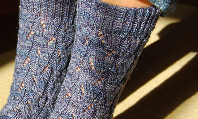 Ravelry: Moon and Stars Socks pattern by Melissa Morgan-Oakes