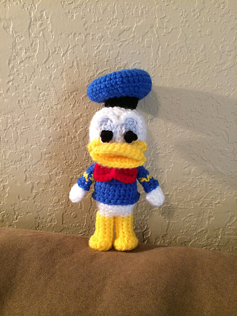 Ravelry: Donald Duck pattern by Melissa Pembrook