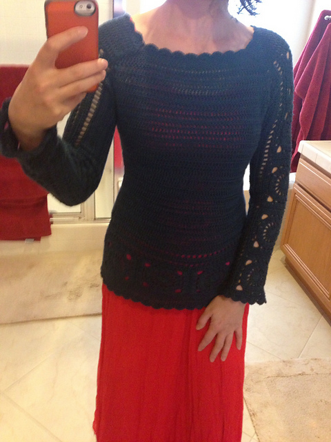 Ravelry: Pull Au Carré! pattern by Isabelle Lepage