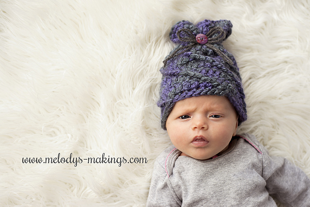 Ravelry: Swirl Sack Hat pattern by Melody Rogers