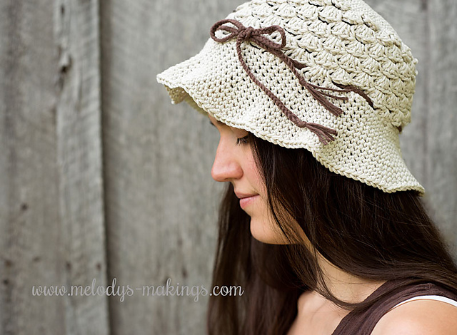 Ravelry: Pebble Beach Hat ~ Crochet Version pattern by Melody Rogers