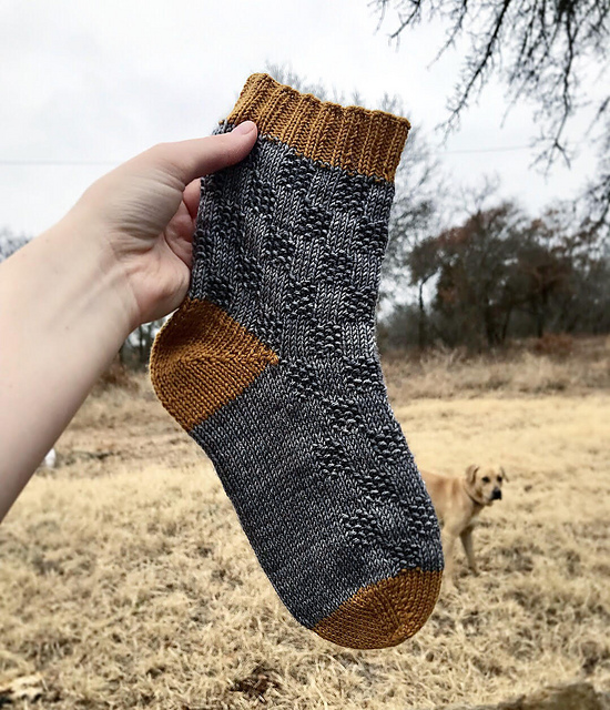 Ravelry: Checkmate Toe Up Socks pattern by Keely Mitchell