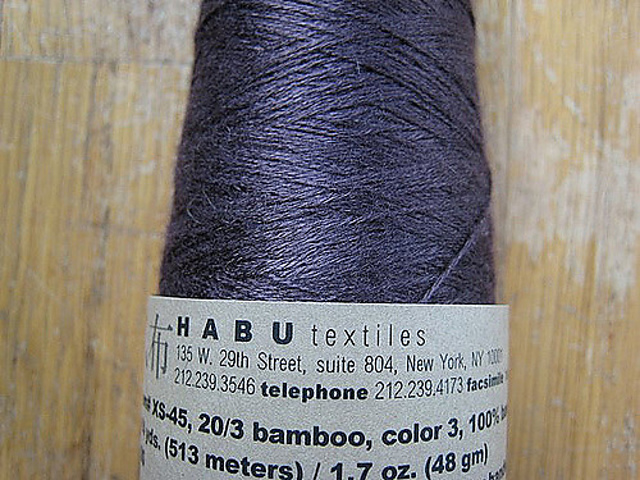 Ravelry: Habu Textiles XS-45 20/3 Bamboo