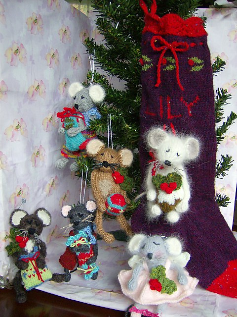 Ravelry: Have a Very Mice - Tree Trims/Decorations pattern by Abigail ...