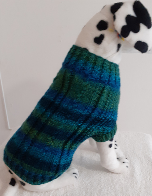 Ravelry: Atlantic Dog Coat pattern by Abigail Orlando
