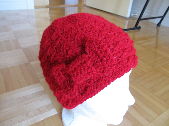 Ravelry: bonnet rouge point judith crochet pattern by Lyne Boucher