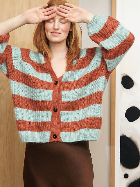 Ravelry: 2302-04 Brook Cardigan pattern by Sandnes Design