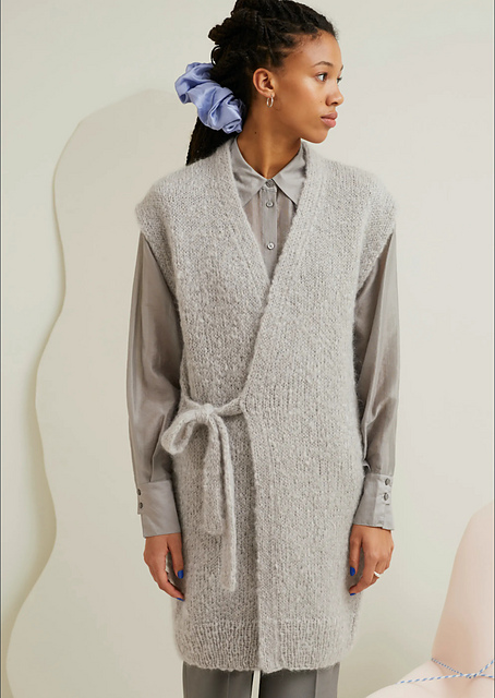 Ravelry: 427-4 Vilma vest pattern by Rauma Garn