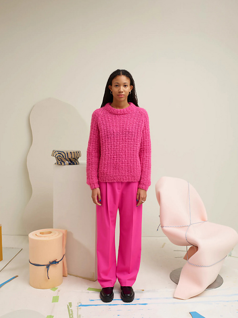 Ravelry: 427-5 Seline strukturgenser pattern by Rauma Garn