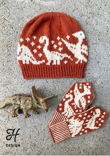 Ravelry: Dinogjengen Sett pattern by JH Design