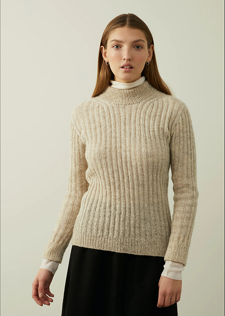 Ravelry: 426-4 Trane ribbegenser pattern by Rauma Garn