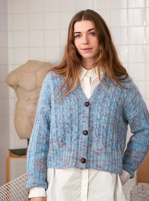 Ravelry: River Cardigan pattern by Sandnes Garn