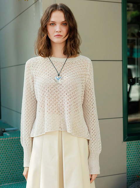 Ravelry: Mathea Sweater pattern by Sandnes Garn