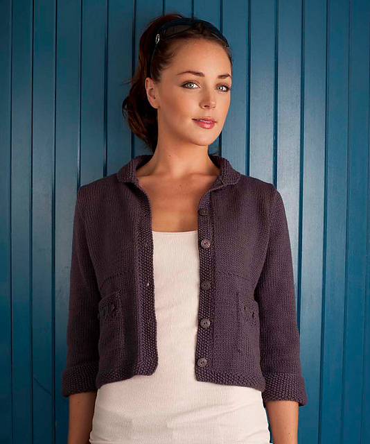 Ravelry: Floral Pocket Jacket pattern by Megan Goodacre