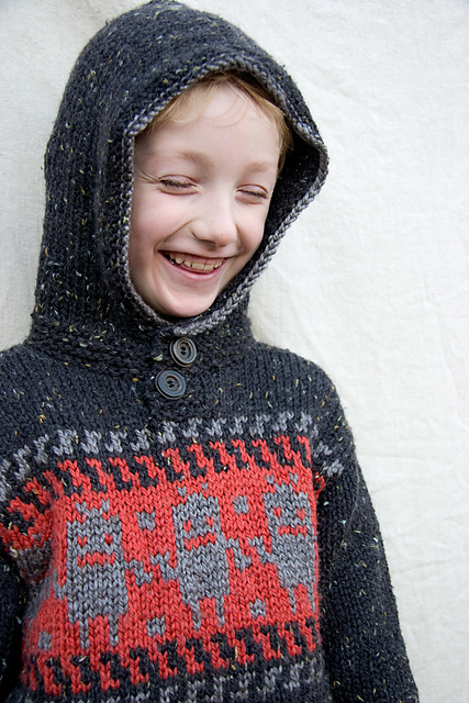 Ravelry: Meep Meep. Robot Hoodie. pattern by Megan Goodacre