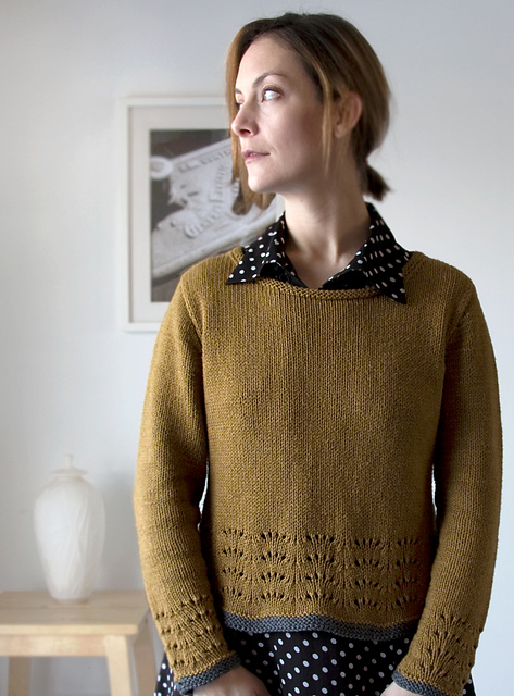 Ravelry: Maple Ripple Pullover pattern by Megan Goodacre