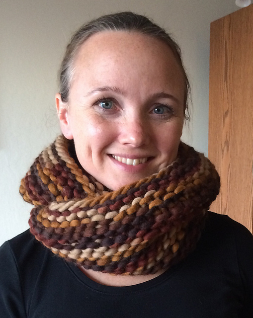Ravelry: Mega Garter Stitch Shrug pattern by Leanne Prouse