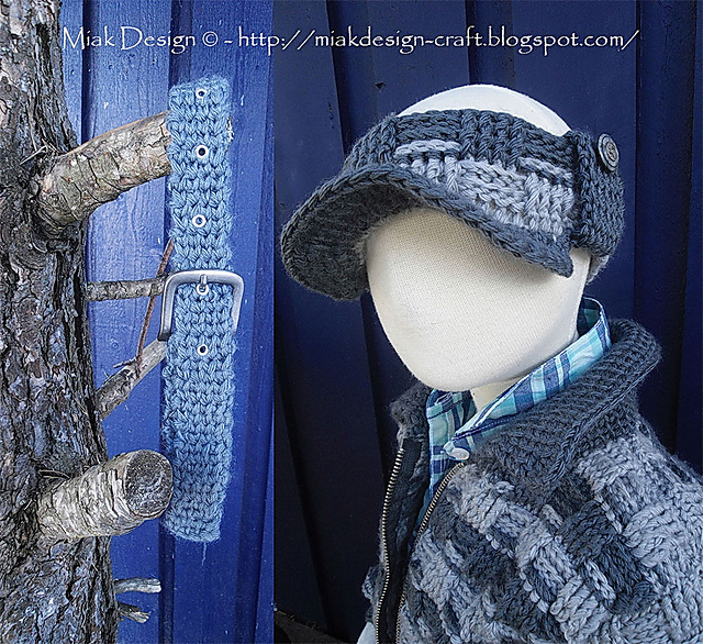 Ravelry: Visor Headband and Belt pattern by Miak Design