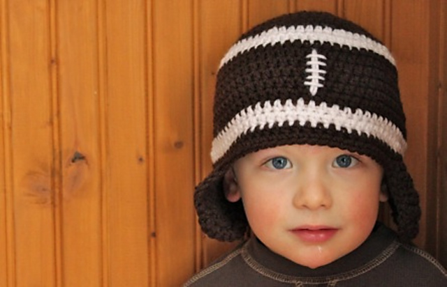 Ravelry: Football Hat pattern by Micah York