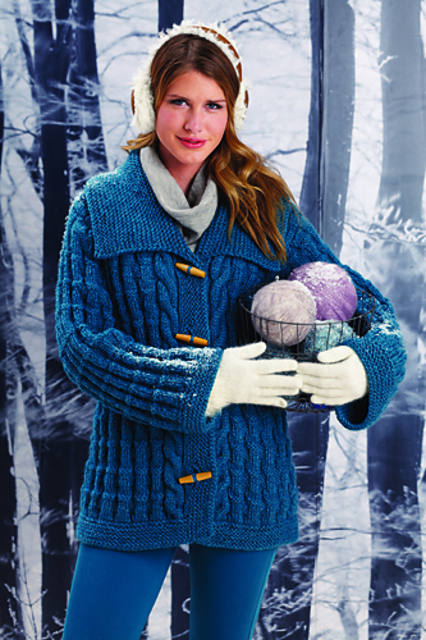 Ravelry: #22 Toggled Cardigan pattern by Deborah Newton