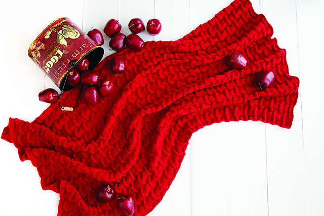Ravelry: Textured Knit and Purl Afghan pattern by Loretta Dachman