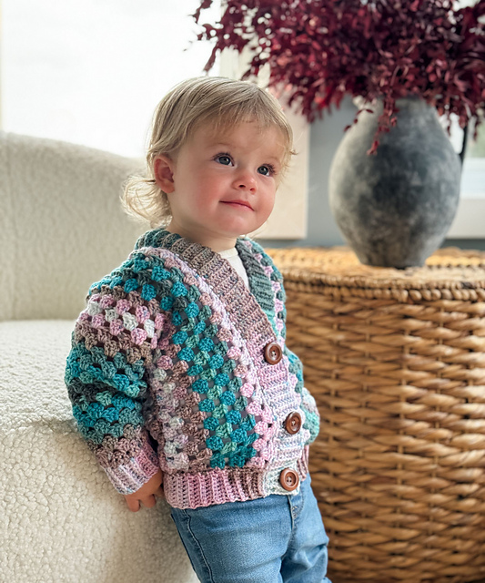 Ravelry: Children's Cascade Cardigan pattern by MJ's Off The Hook Designs