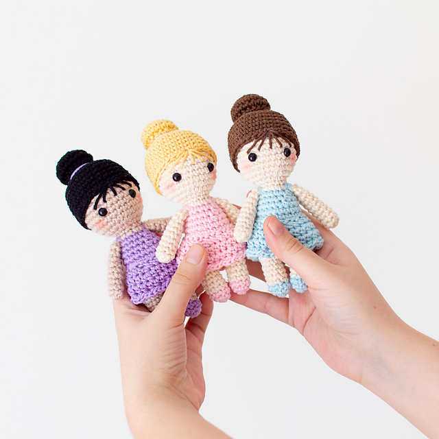 Ravelry: Luna the Mini Doll pattern by Michelle Alvarez