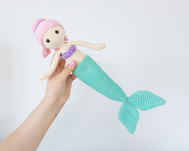 Ravelry: Mindy the Mermaid Doll pattern by Michelle Alvarez