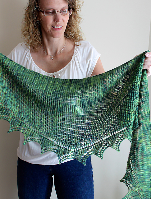Ravelry: Simple Spring Shawl pattern by Michelle Krause