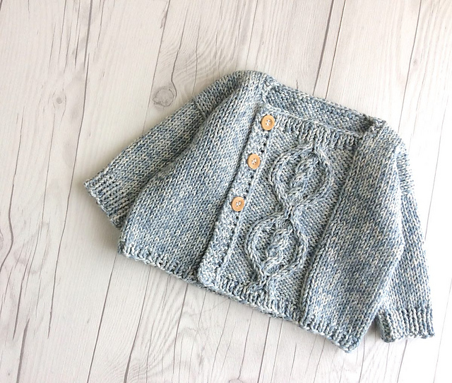 Ravelry: Aran Cardigan pattern by michiyo