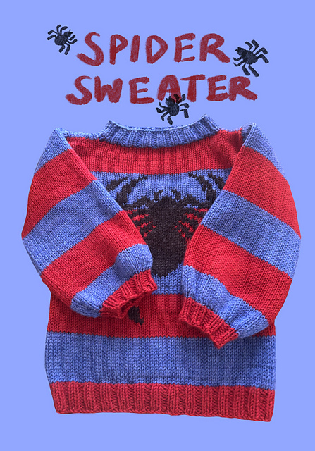 Ravelry: Spider Sweater pattern by Michelle Cao