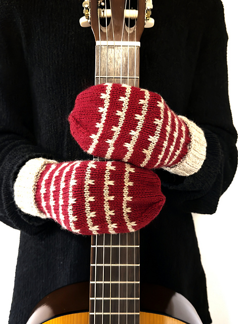 Ravelry: Moit Mittens pattern by Joanna Ignatius