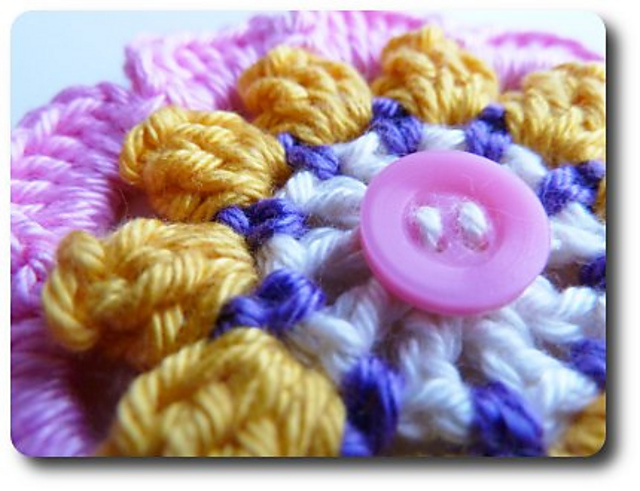 Ravelry: Bavarian Popcorn Flower pattern by Barbara G Smith