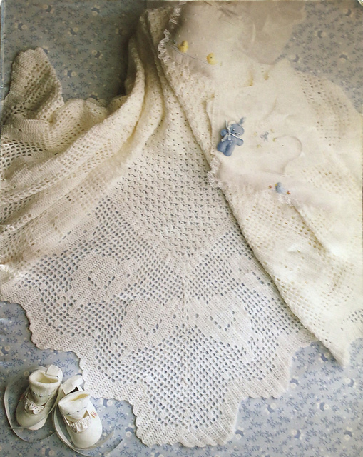 Ravelry: 4. Baby’s Shawl pattern by Patons Australia