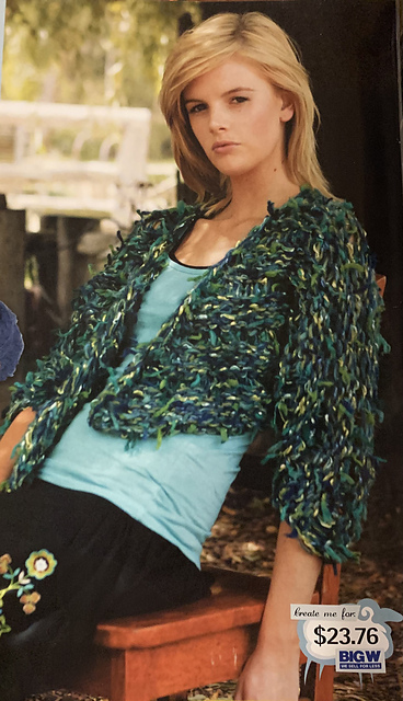 Ravelry: Bluey Shrug pattern by Sean Sheep