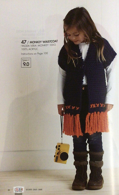 Ravelry: Monkey Waistcoat pattern by Spotlight