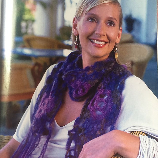 Ravelry: Crochet Scarf pattern by Jo Sharp