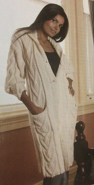 Ravelry: Women's cabled coat pattern by Jo Sharp