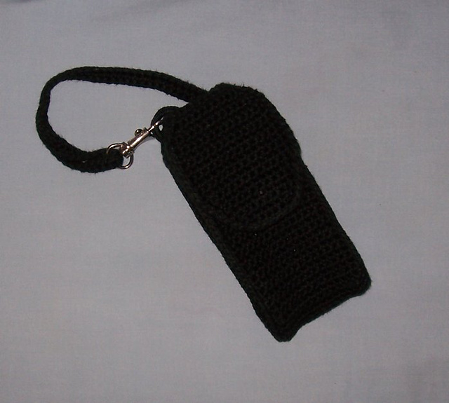 Ravelry: Cell Phone Pouch pattern by Priscilla Hewitt