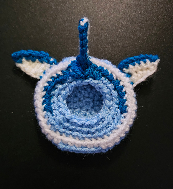 Ravelry: Pokemon Go Plus + Cover - Vaporeon pattern by Mindee