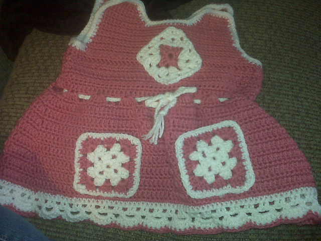 Ravelry: Granny Pockets Jumper pattern by Sharon Mann