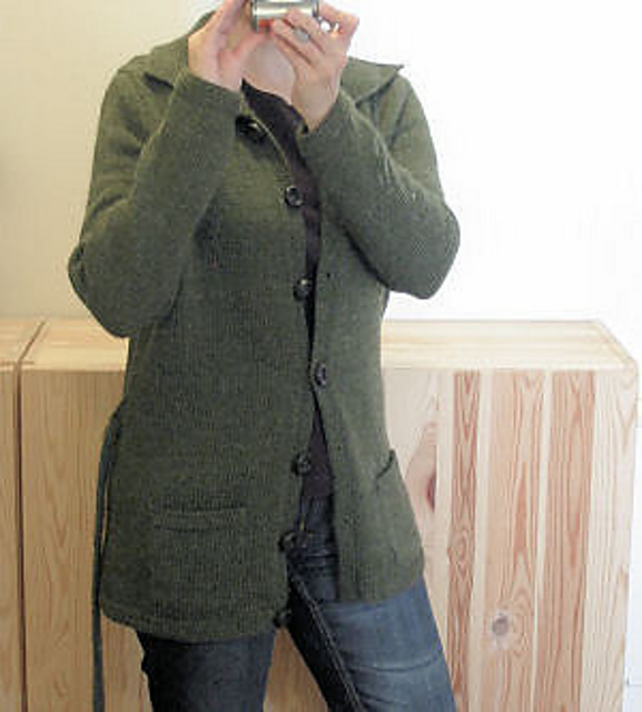 Ravelry: Longline Jacket pattern by Louisa Harding