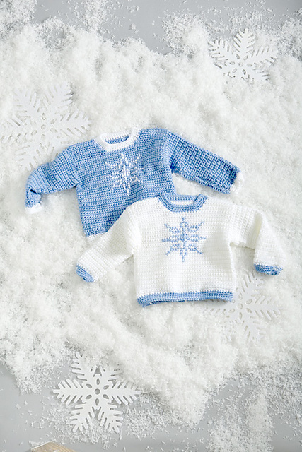 Ravelry: Let It Snow Sweaters pattern by Elena Malo