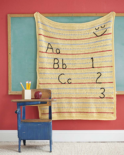 Ravelry: Homework Blanket pattern by Marty Miller
