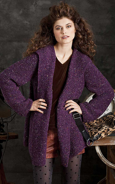 Ravelry: #13 Hooded Jacket pattern by Debbie Bliss
