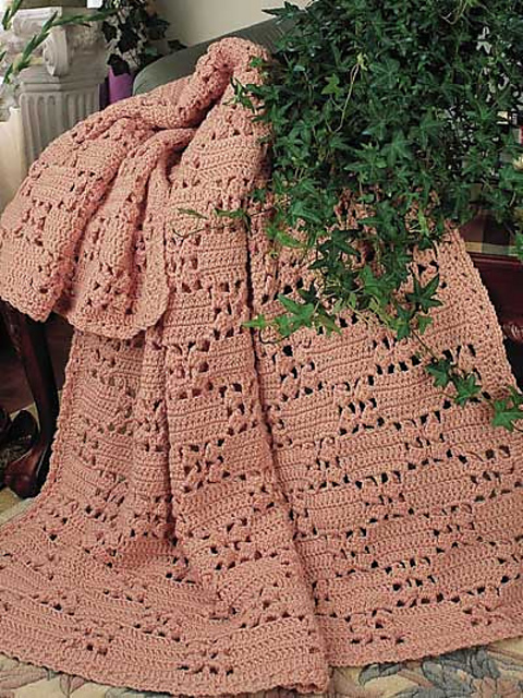 Ravelry: Checkerboard Lace Afghan pattern by Carol Alexander