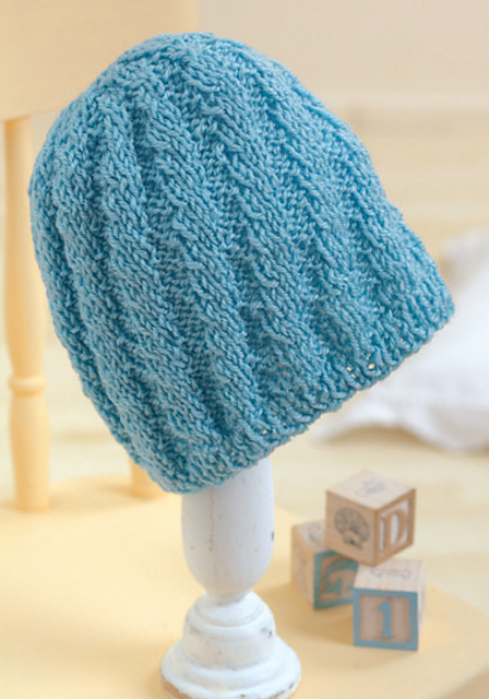 Ravelry: Knook Ribs Baby Hat pattern by Dorothy E. Uhlir