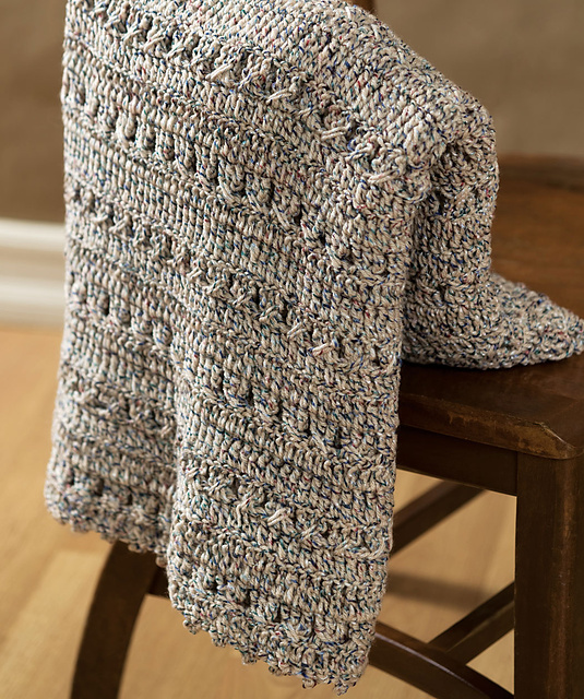 Ravelry: Textured Throw pattern by Patricia Rifanburg