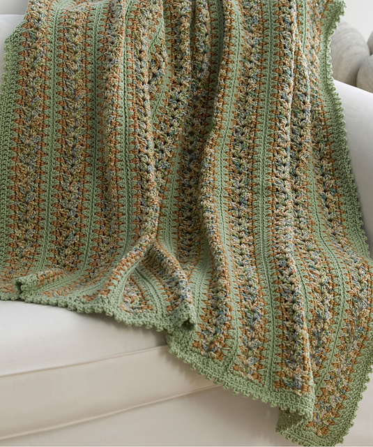 Ravelry: Country Home Crochet Throw pattern by Glenda Winkleman