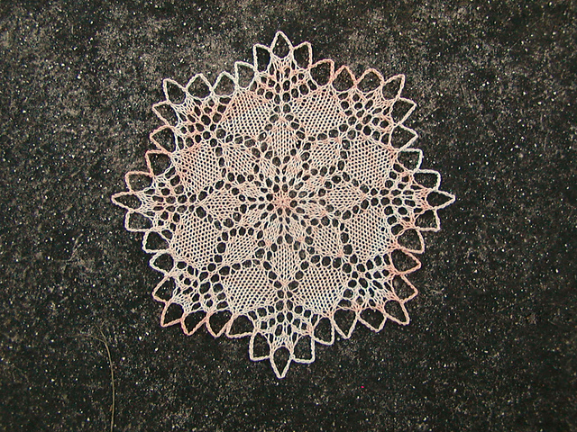 Ravelry: Eight-pointed Star Doily 2 pattern by Knitting Fool